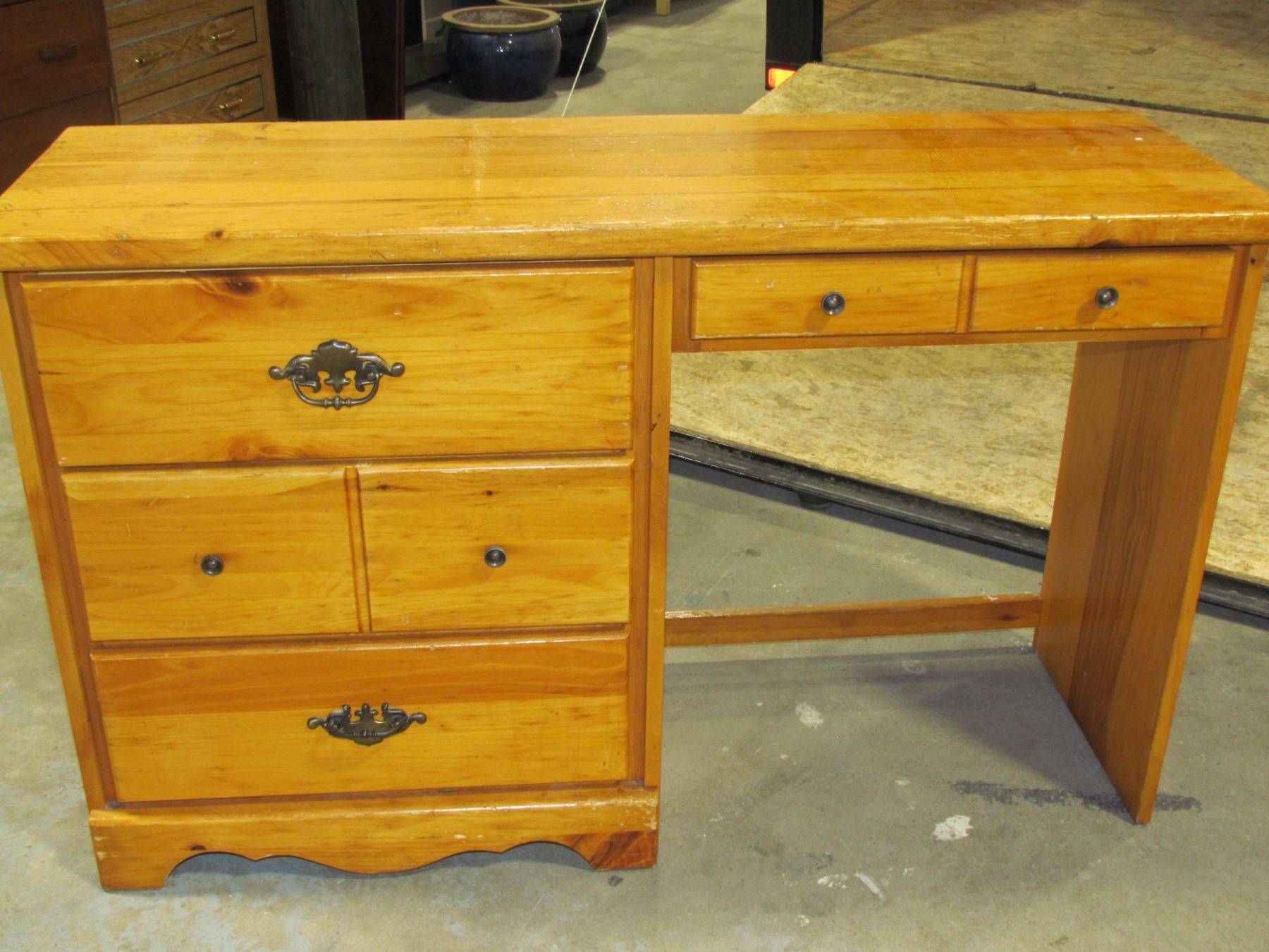 Knotty Pine Desk