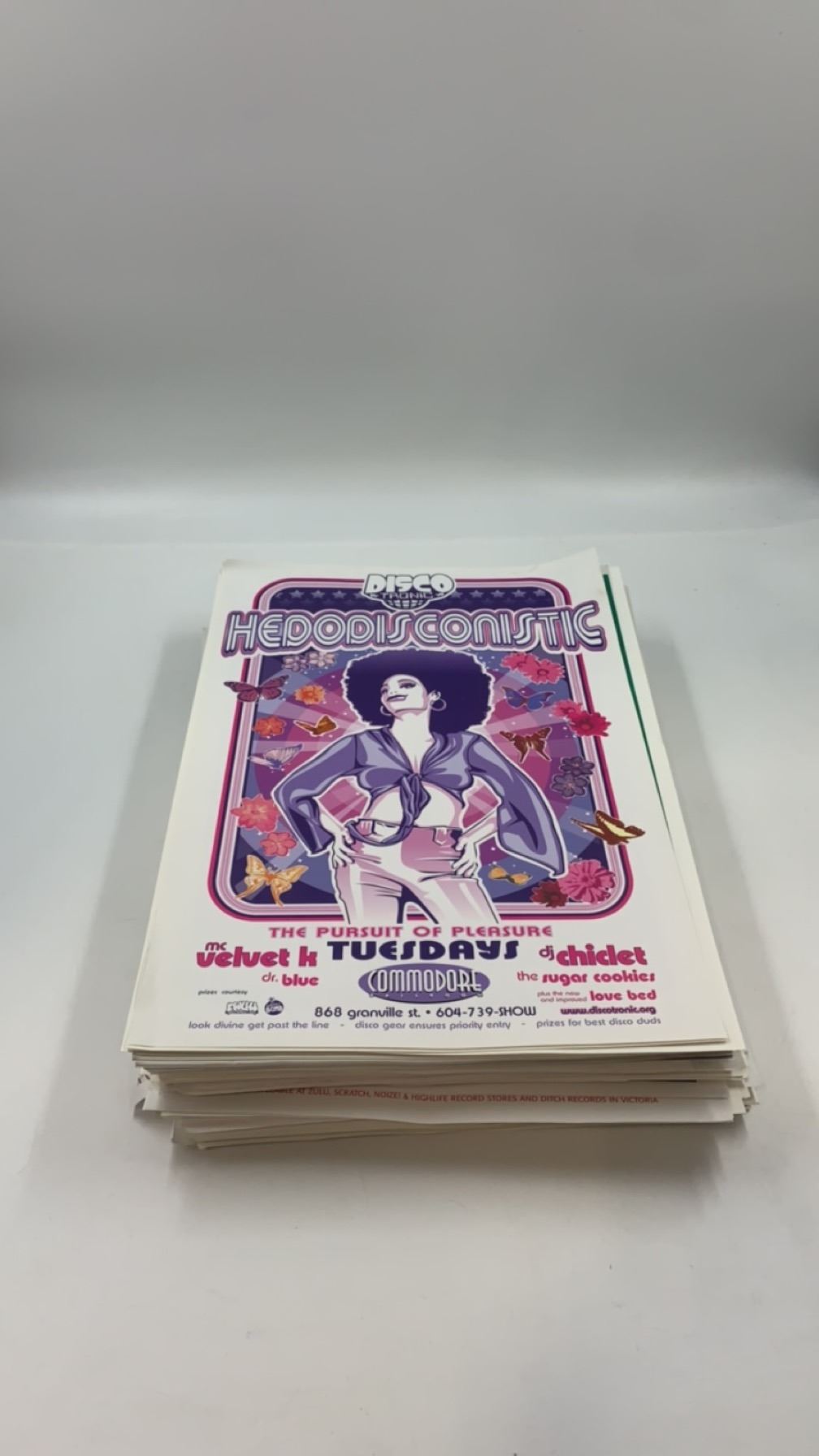 Over 100 Local Concert And Event Posters From Vancouver Area (NOS)