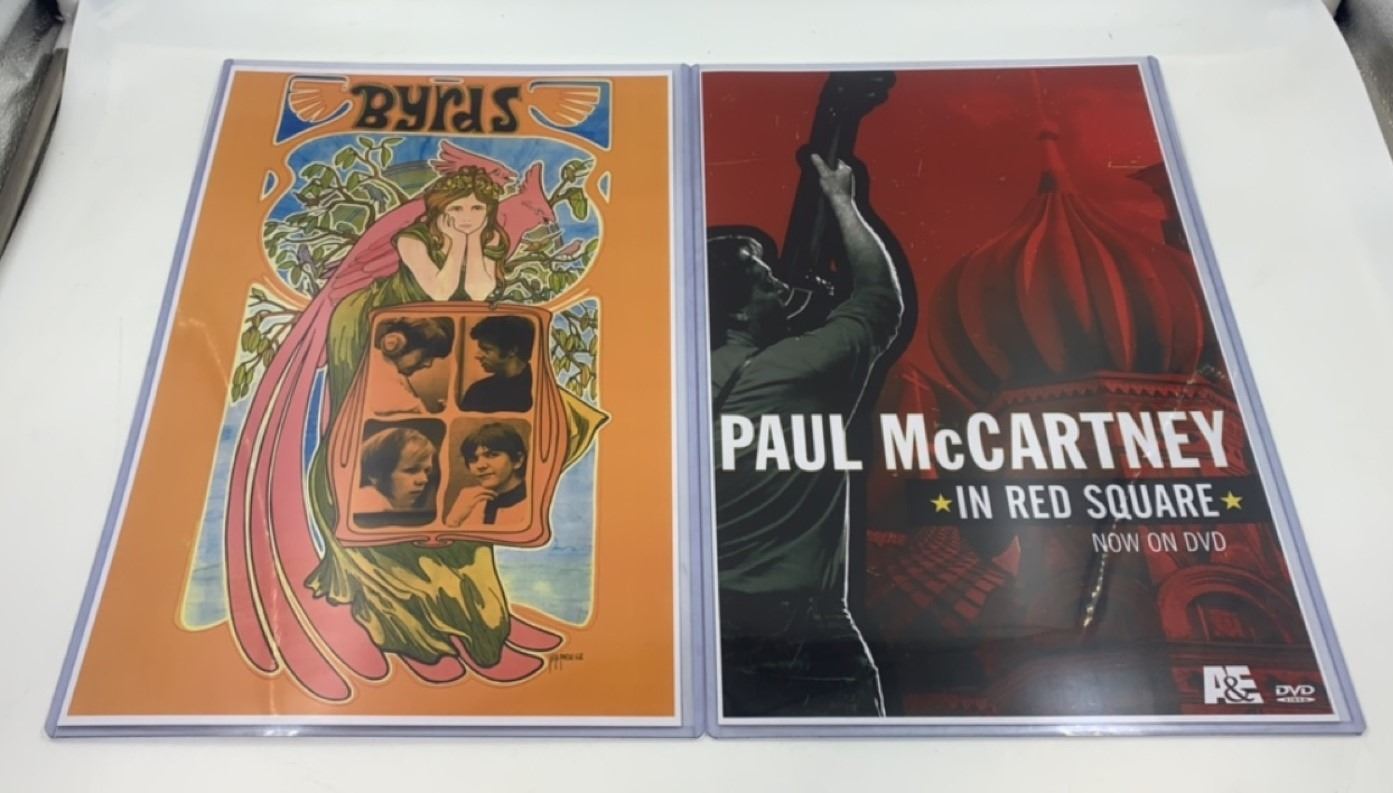 2 Afterthought Posters 11" x 17" In Hard Plastic Sleeve