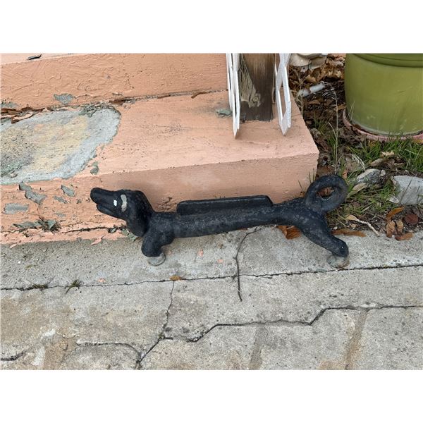 Cast Iron Boot Cleaner