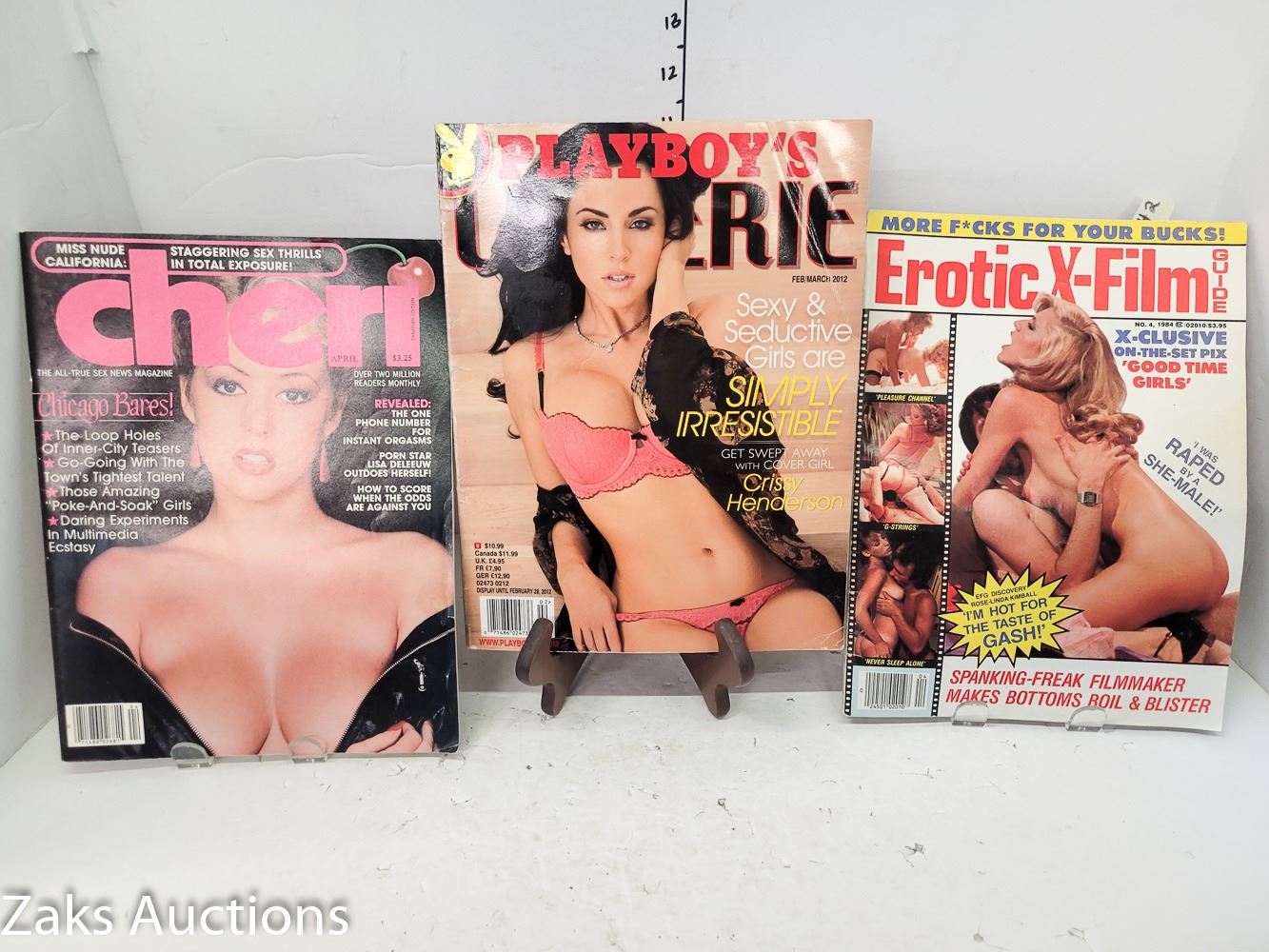 CHERI MAY 1983, PUB OCT 1982, EROTIC X-FILM GUID 1984