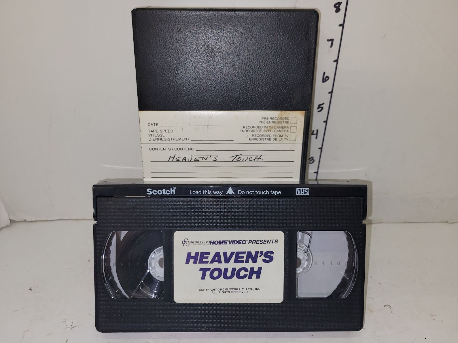 Vtg Heaven's Touch VHS Tape