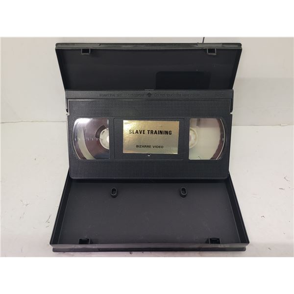 Vtg Slave Training VHS Tape