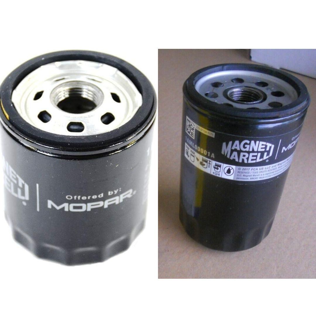 Group of 5 boxes of Mopar Oil filters (12 pcs in each box) - 1AML00005A ...