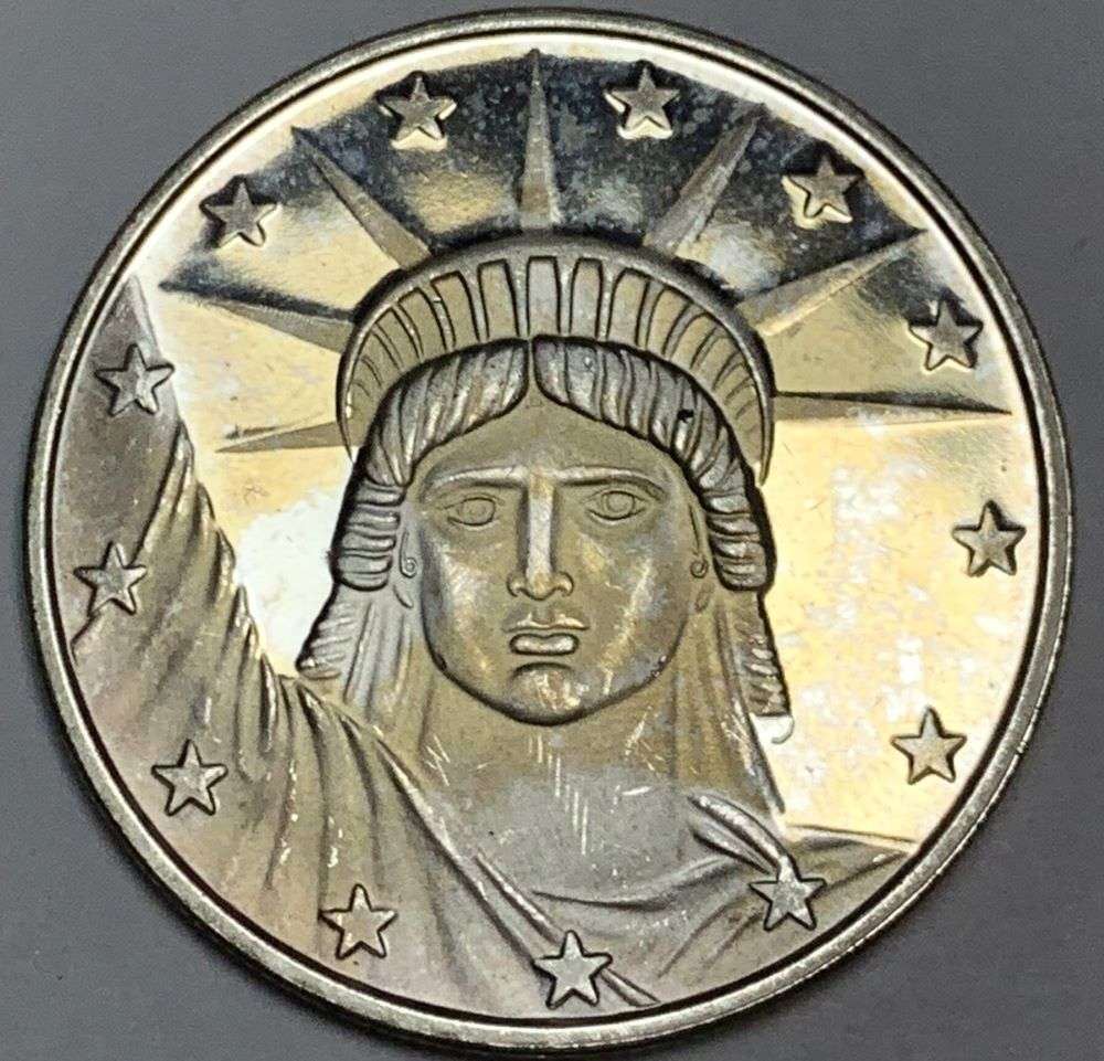 Lady Liberty SilverTowne Proof 1 oz .999 Silver