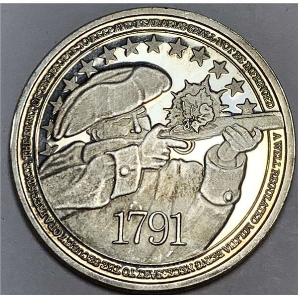 1791 Bill Of Rights "We The People" 1 ozt .999 Silver