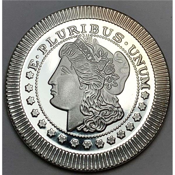 Stackable Morgan Design SilverTowne 1 ozt .999 Silver