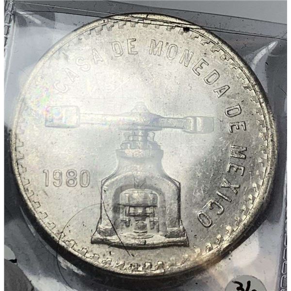 Rare 1980 Casa De Moneda De Mexico .925 Silver