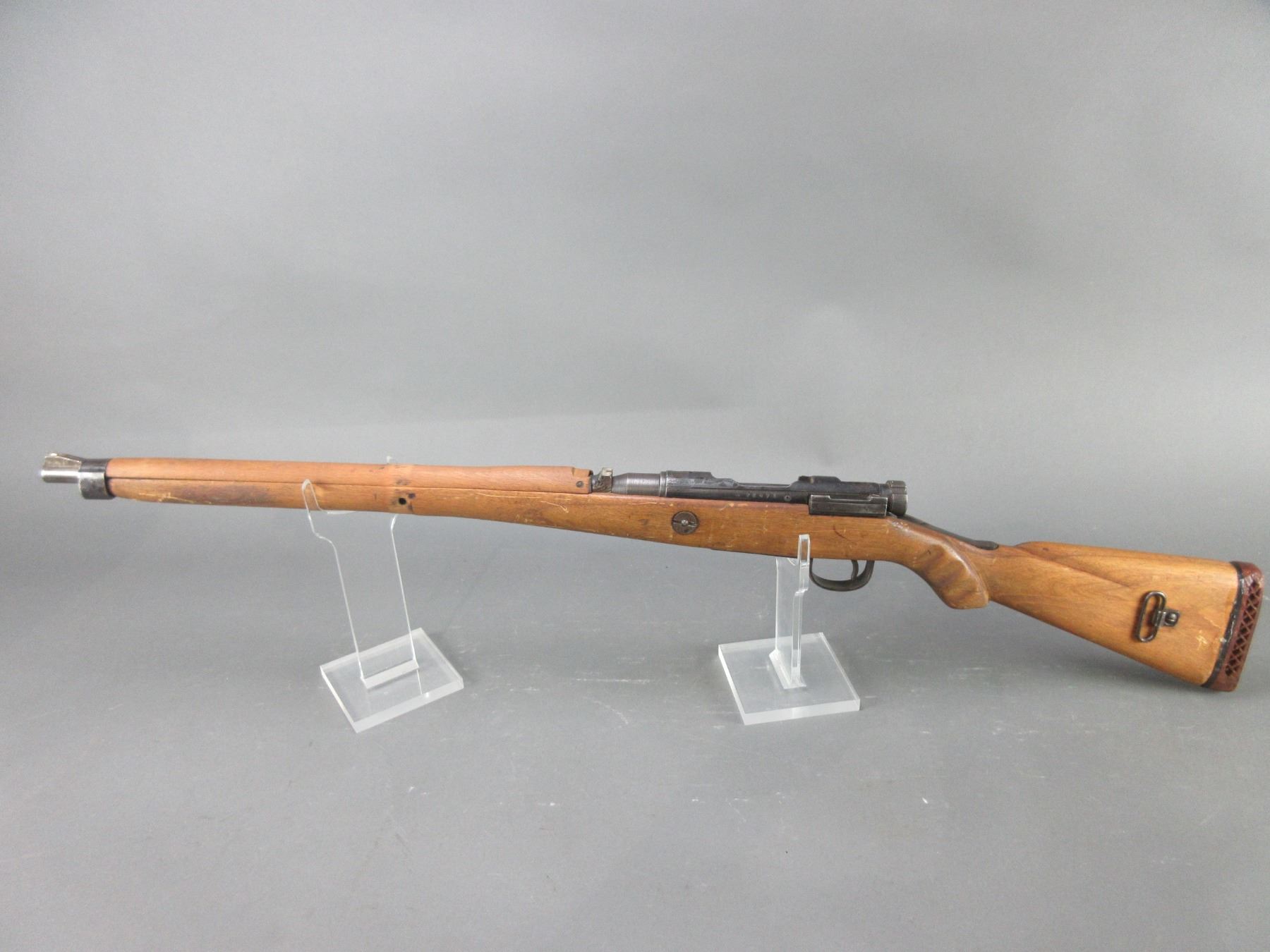 Sportarized Japanese Arisaka Bolt Action Rifle With Defaced ...