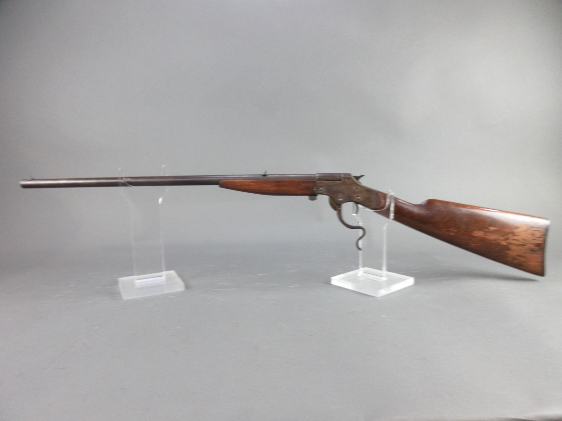 J Stevens Marksman Single Shot Rifle- .22 LR- 22" Barrel- Fair ...