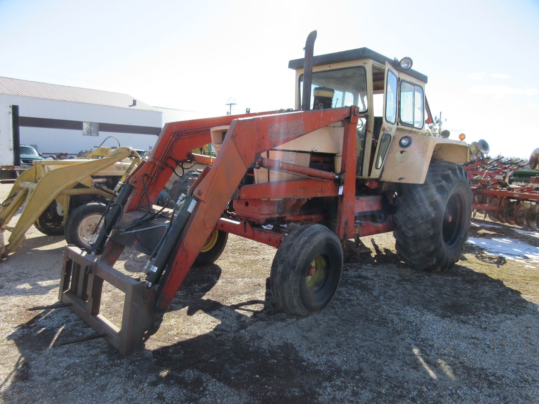 Case 1070 Agri King Model A-451BD Diesel Tractor- Cab- Loader- Bad ...