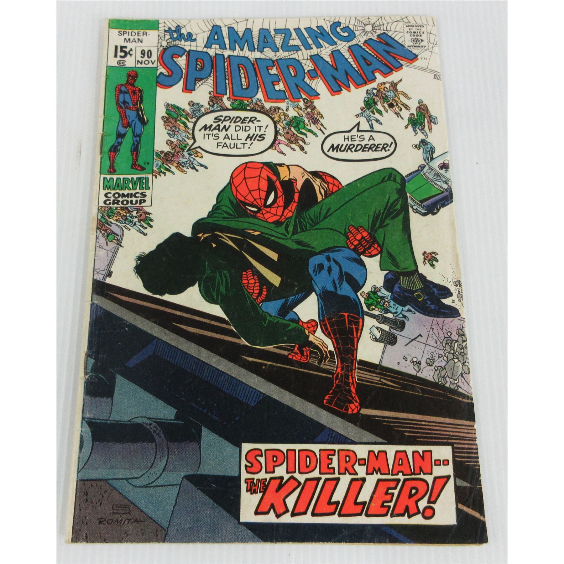 Marvel Comics The Amazing Spider-Man 15 Cent Comic No. 90