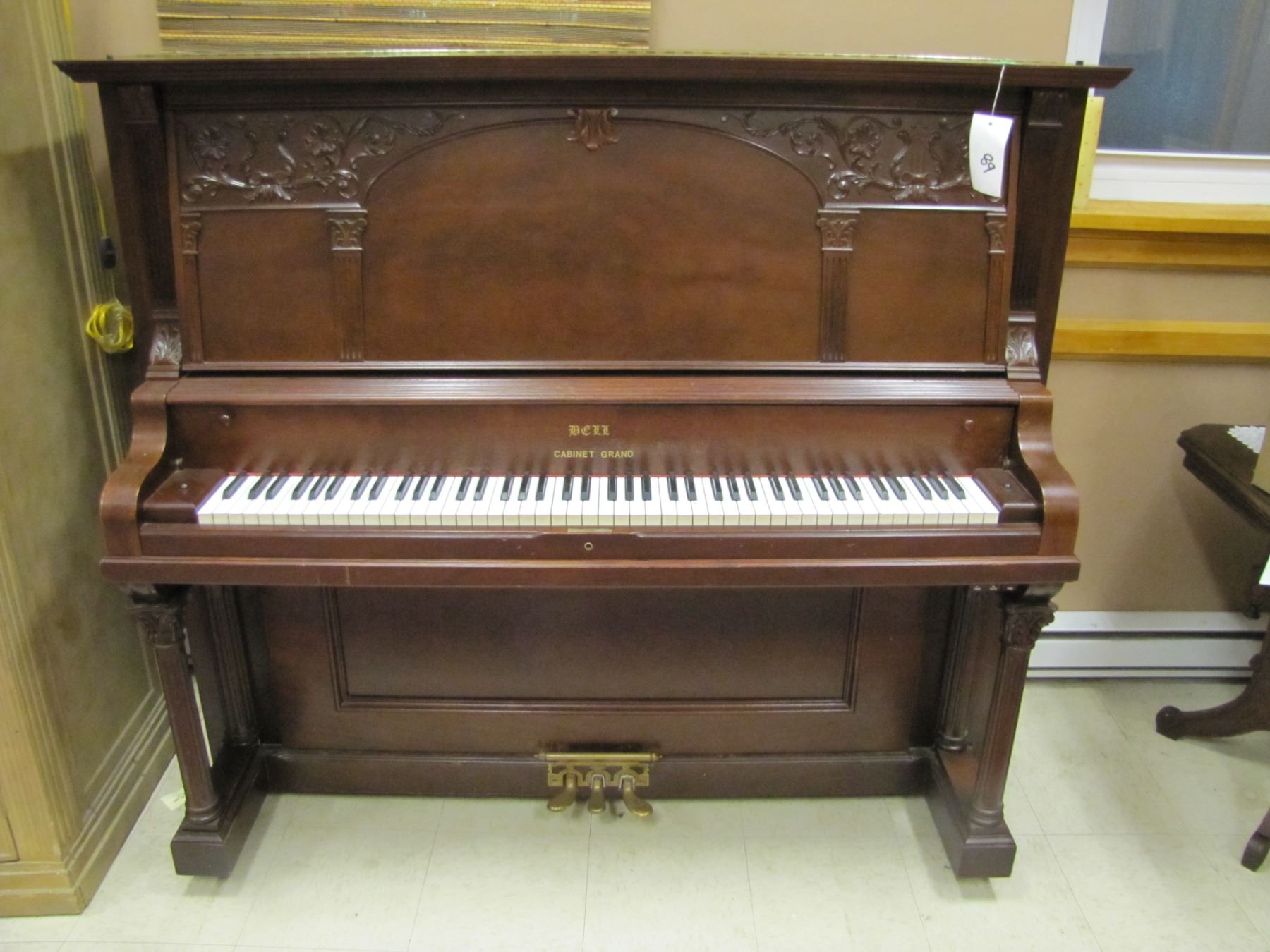 Bell Cabinet Grand Piano with built in humidifier