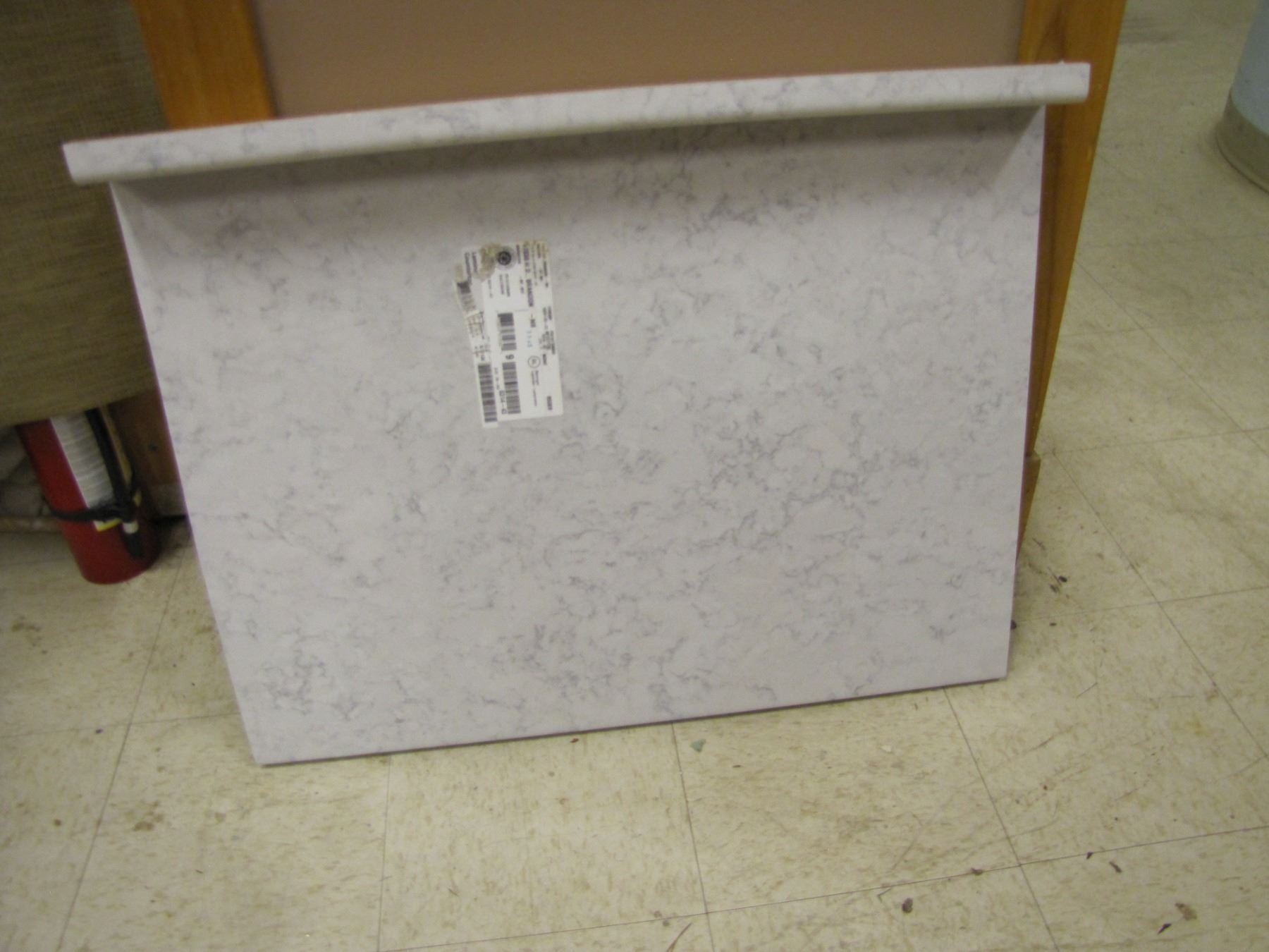 arborite countertop approximately 30 to 36 inches long