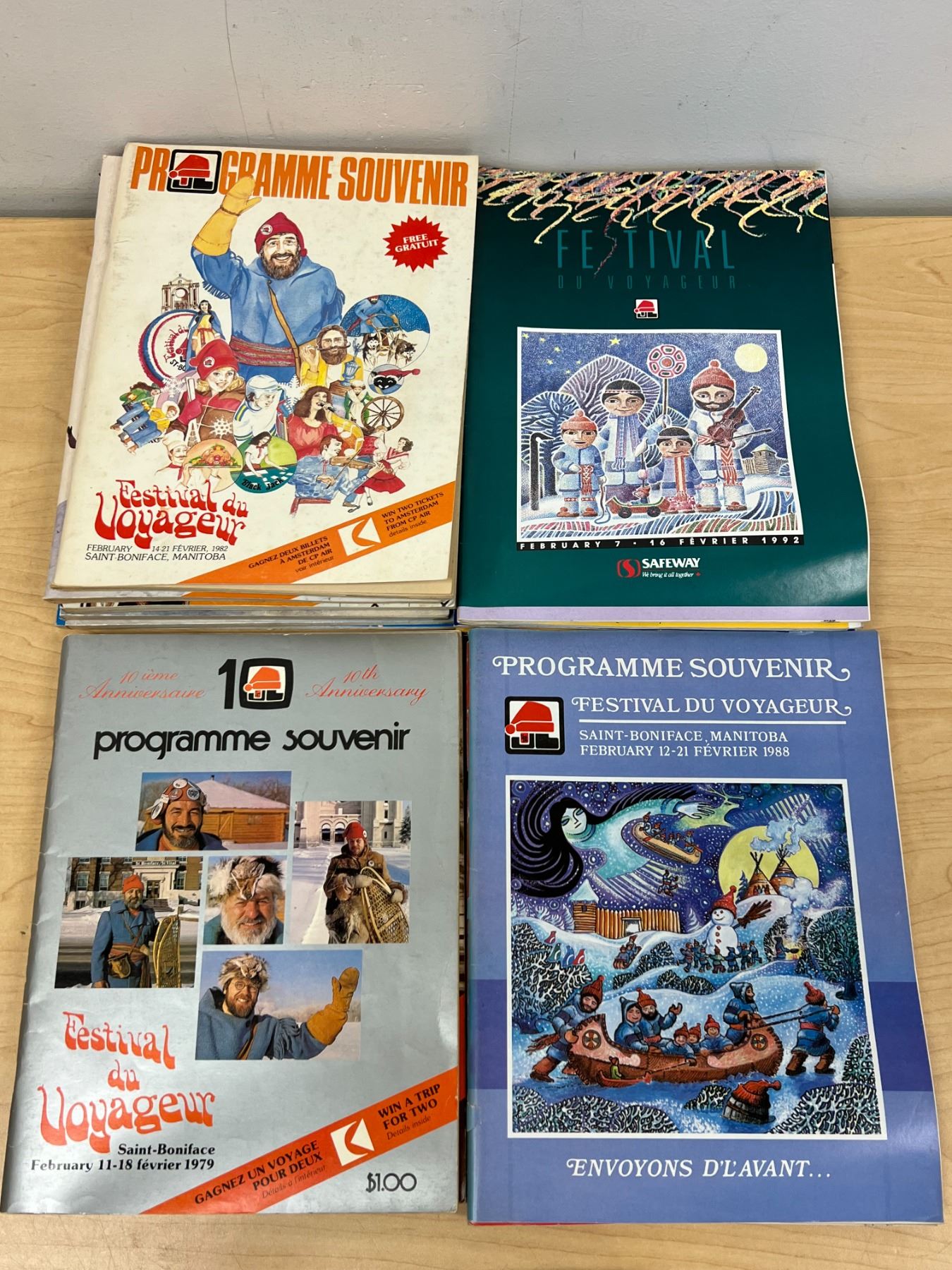 31 Le Festival Du Voyageur Program Guides 1979-2010 inclusive - see all ...