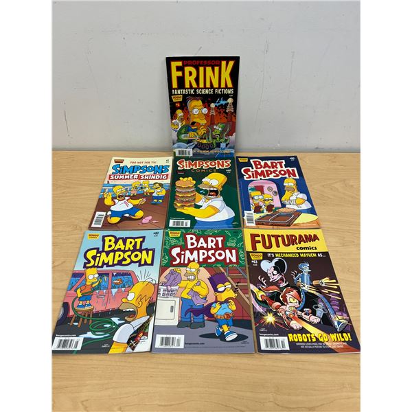 7 Bongo Comics - Professor Frink / Bart Simpson / The simpsons ...
