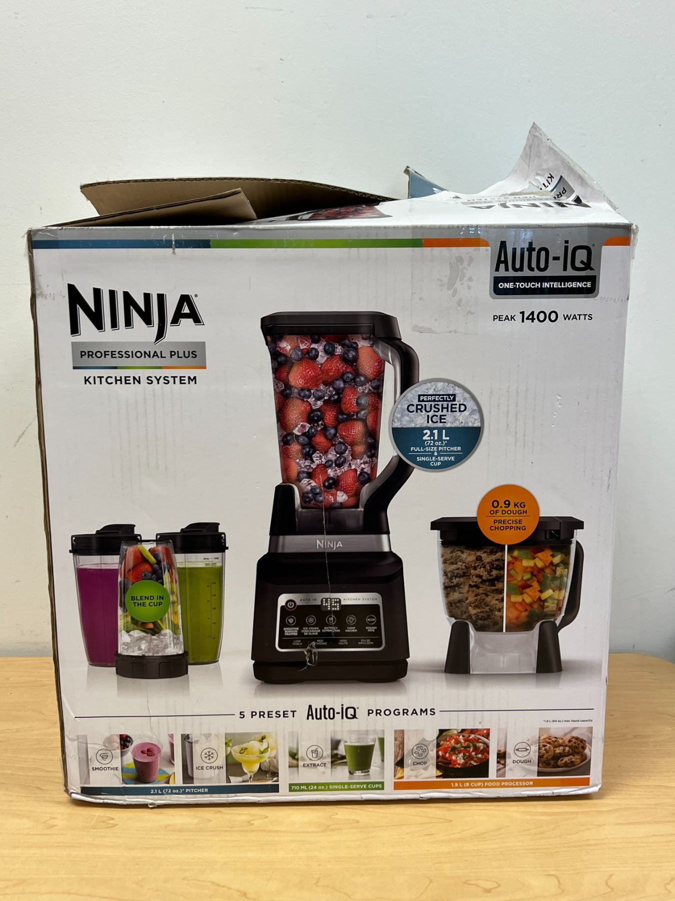 Ninja Blender - Professional Plus Kitchen system - open box, some use ...