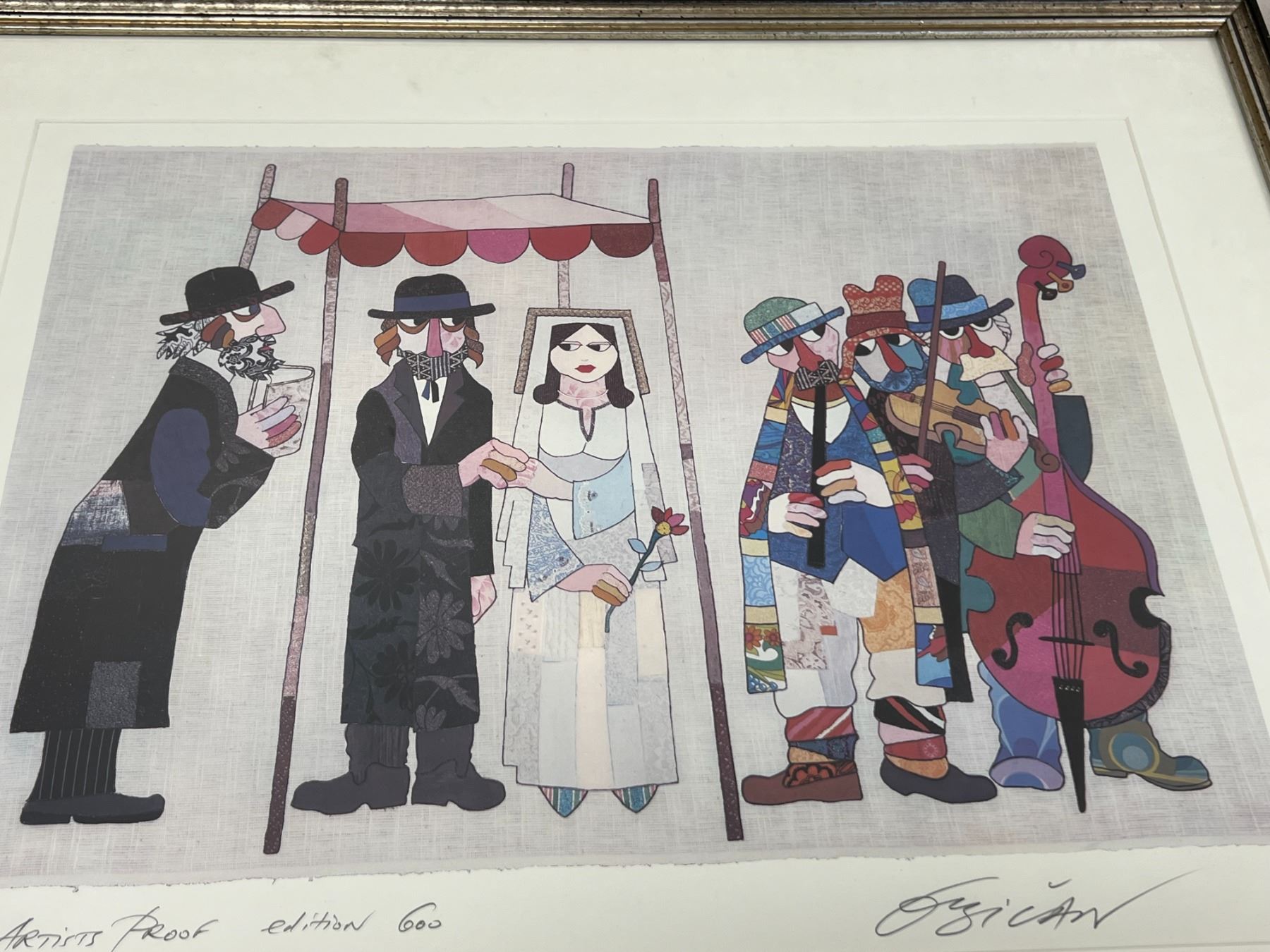 Jovan Obican Artists Proof Edition 600 Framed Art - Frame: 22.75x18.75"