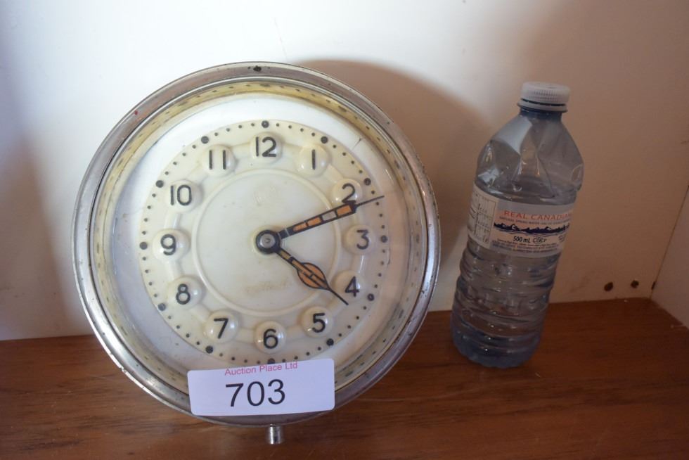 Genuine Marak Submarine Clock w/ Bakelite Face