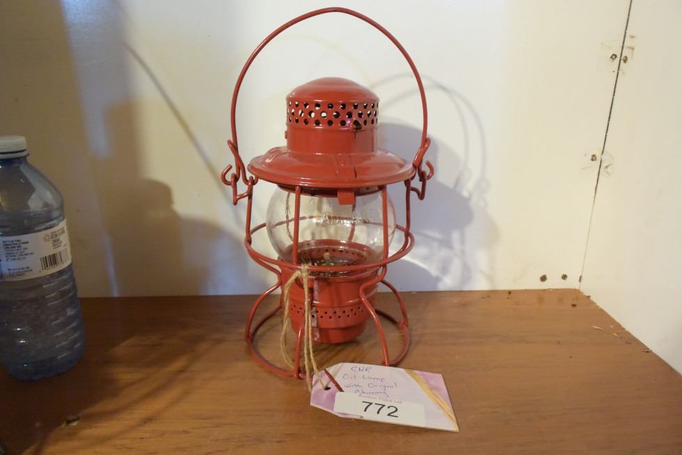 CNR oil lamp Painted