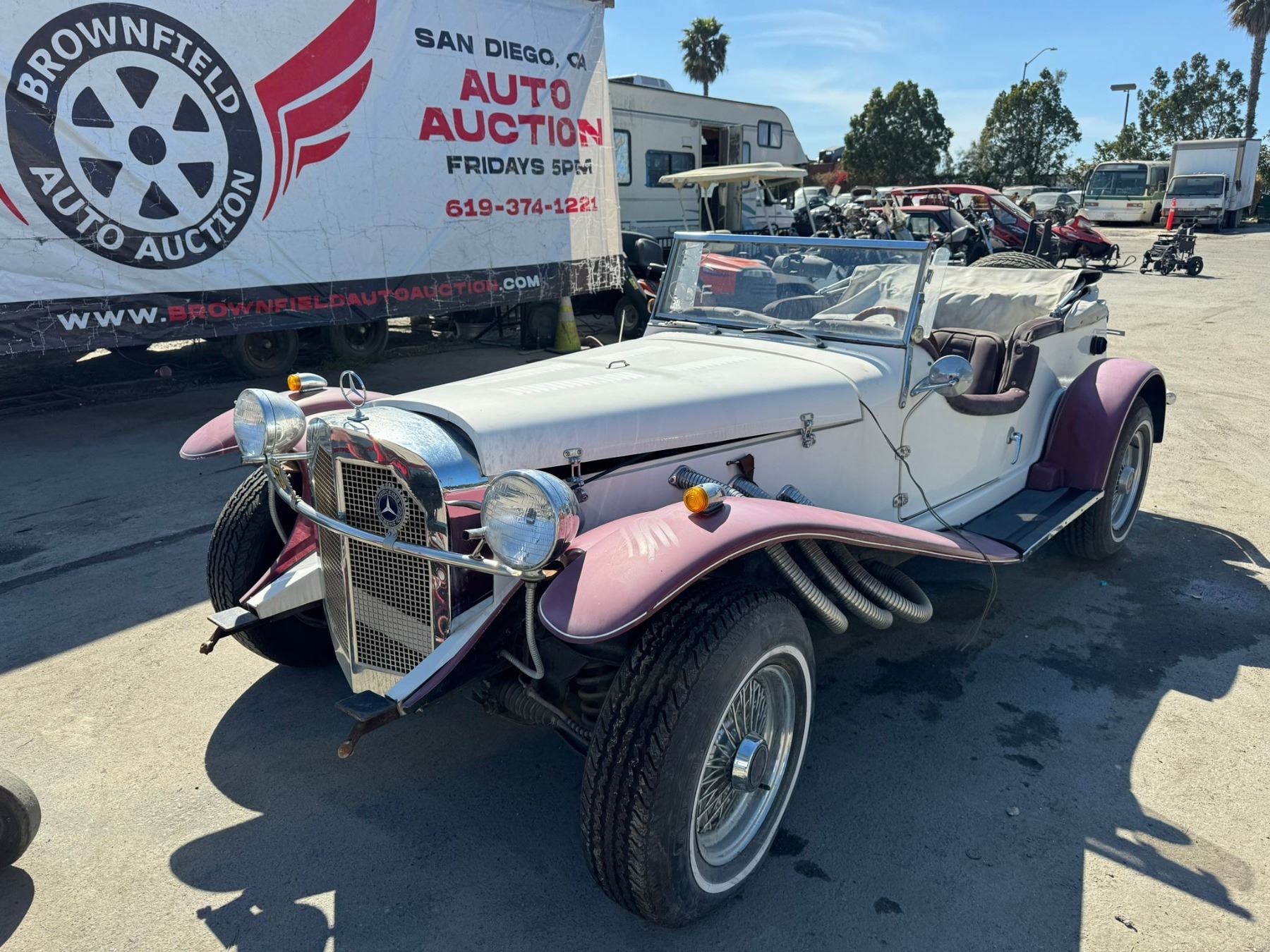 1929 MERCEDES-BENZ KIT CAR HOME MADE