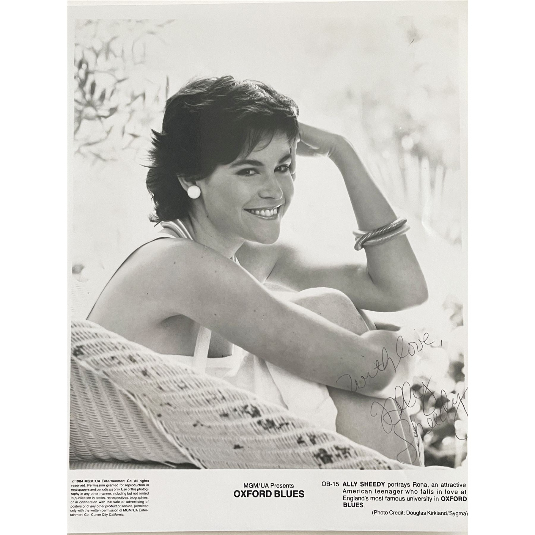 The Breakfast Club Ally Sheedy signed photo
