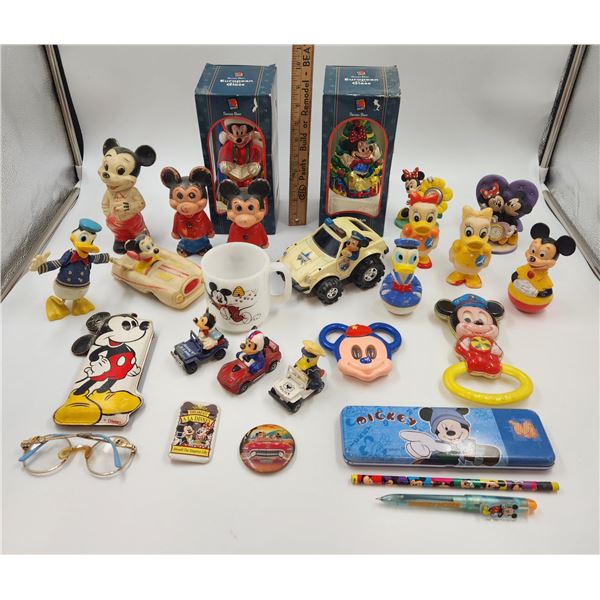 Vintage Walt Disney Toy Lot