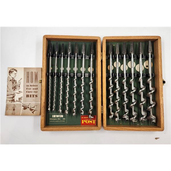 Vintage Irwin Auger Bit Set