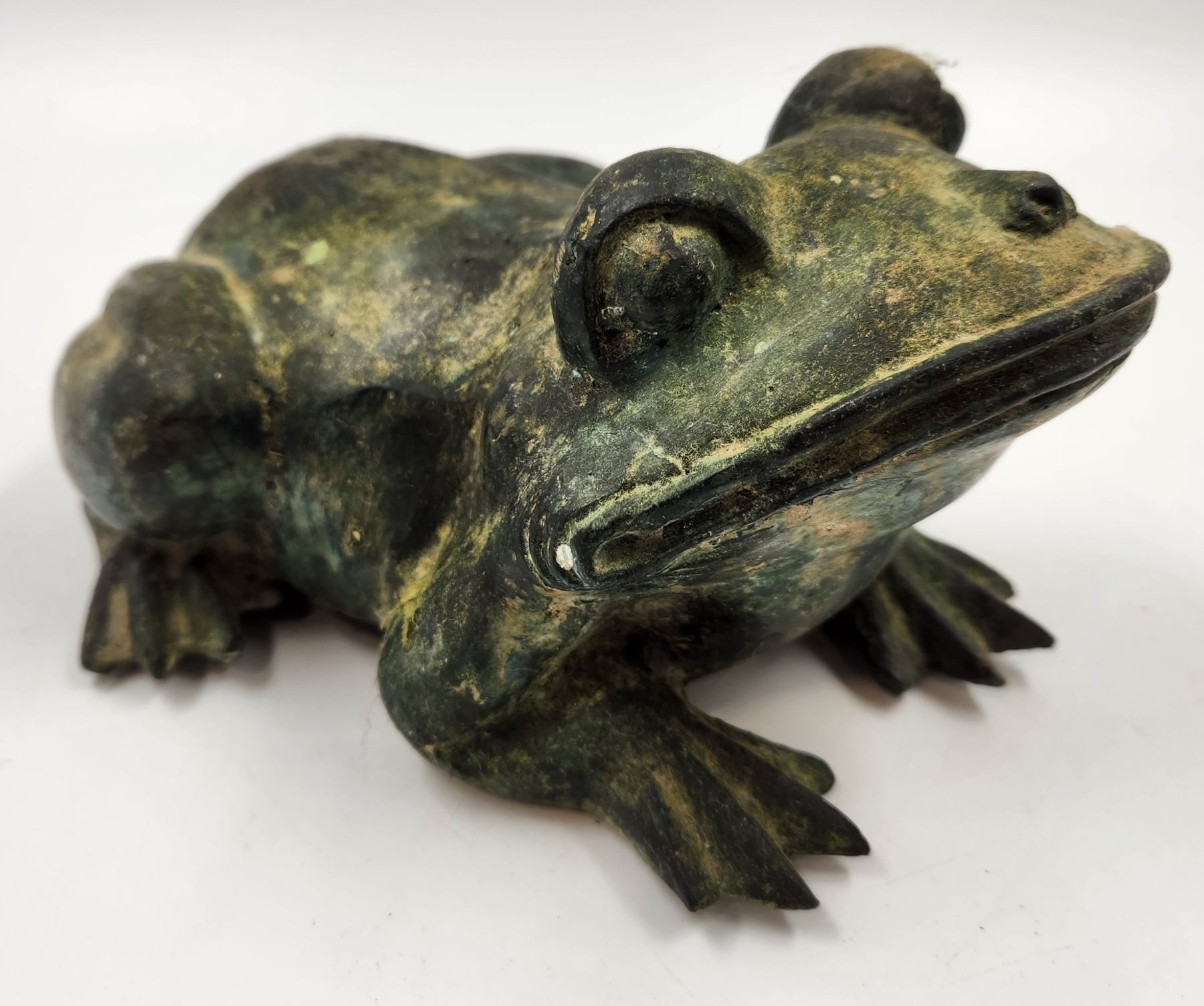 Vintage Metal Frog Garden Décor