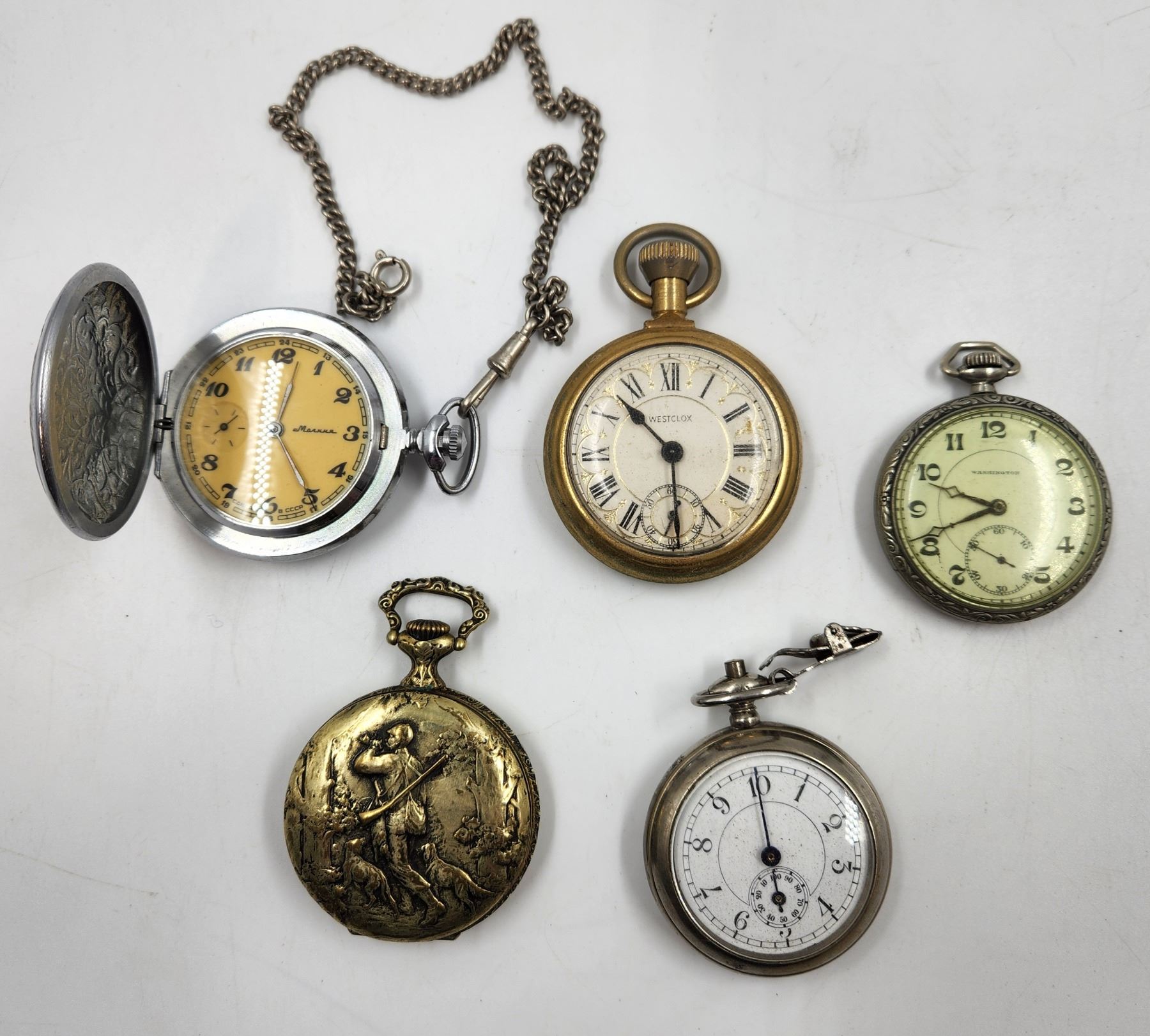 Vintage Pocket Watch Lot