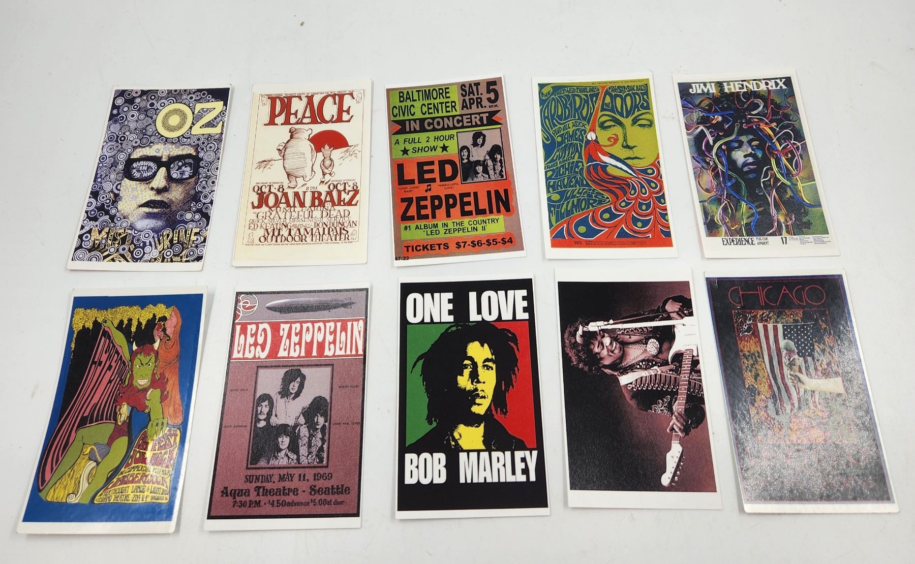 10 Rock Concert Stickers