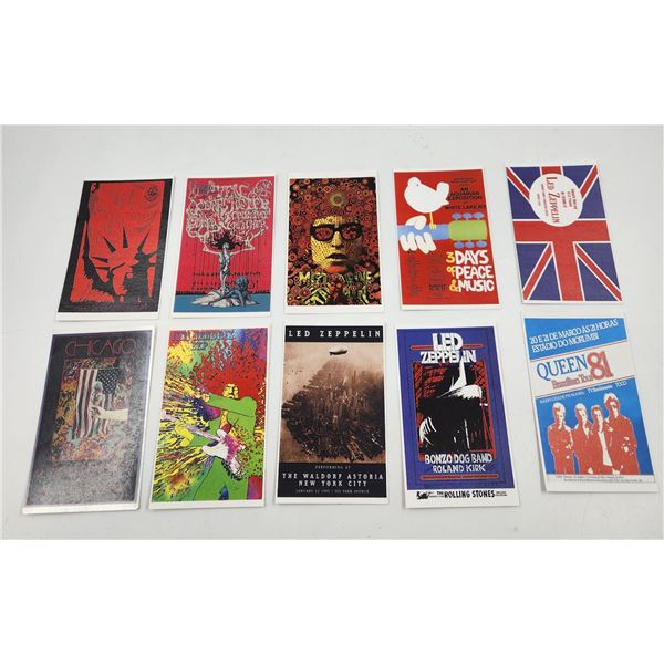 10 Rock Concert Stickers