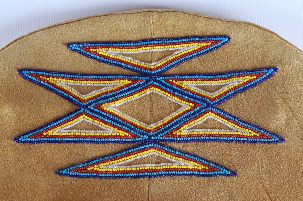 Paiute Modoc Basketry Beaded Large Cradle Board