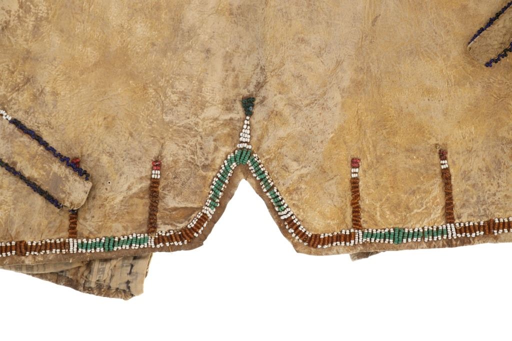 Ca. 1880 Sioux Sundance Beaded Men's Vest