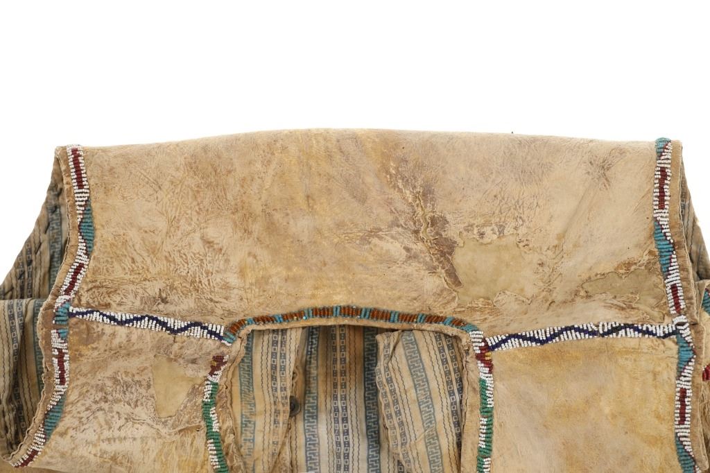 Ca. 1880 Sioux Sundance Beaded Men's Vest