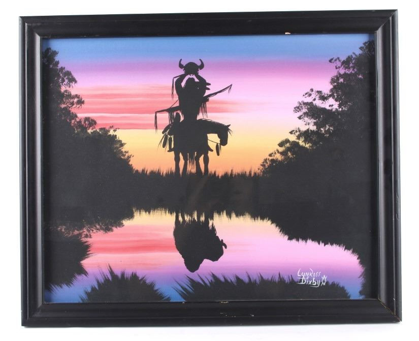 Cheyenne Artist Lyn R. Bixby Original Painting