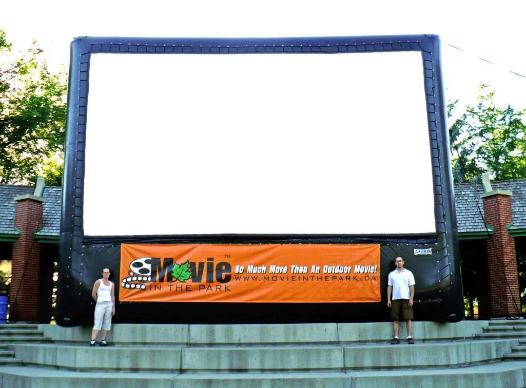 Drive-In Movie Equipment, Inflatable Movie Screens AIRSCREEN® 30' - For ...