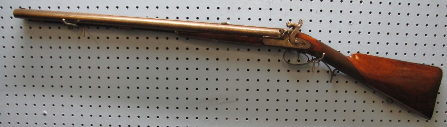 John Dickson and Son percussion double barrelled 14 bore belted ball ...