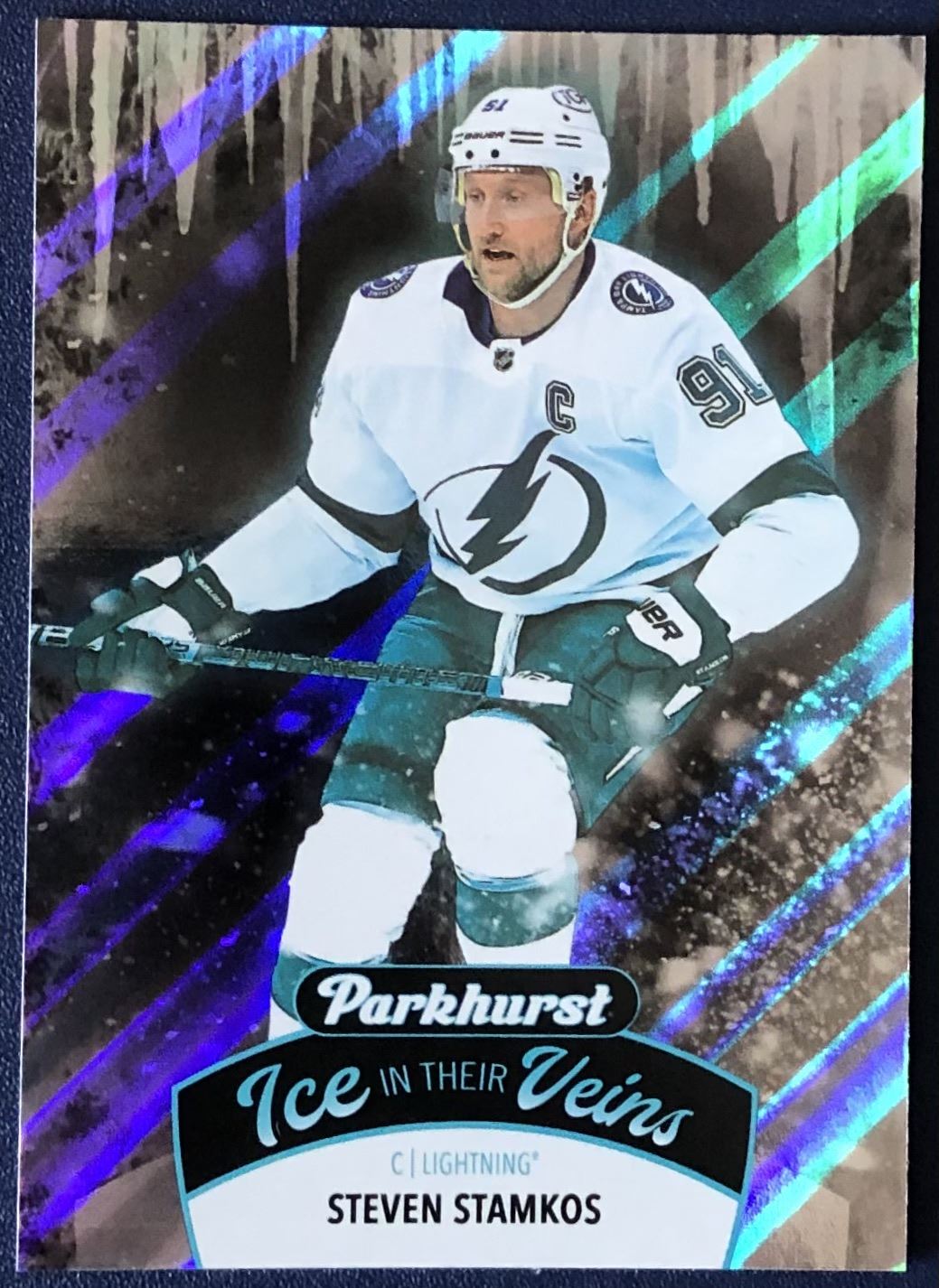 2021-22 PARKHURST ICE IN THEIR VEINS Steven Stamkos