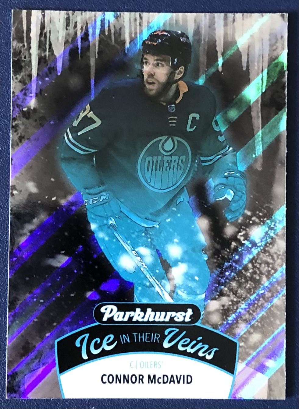 2021-22 PARKHURST ICE IN THEIR VEINS Connor McDavid