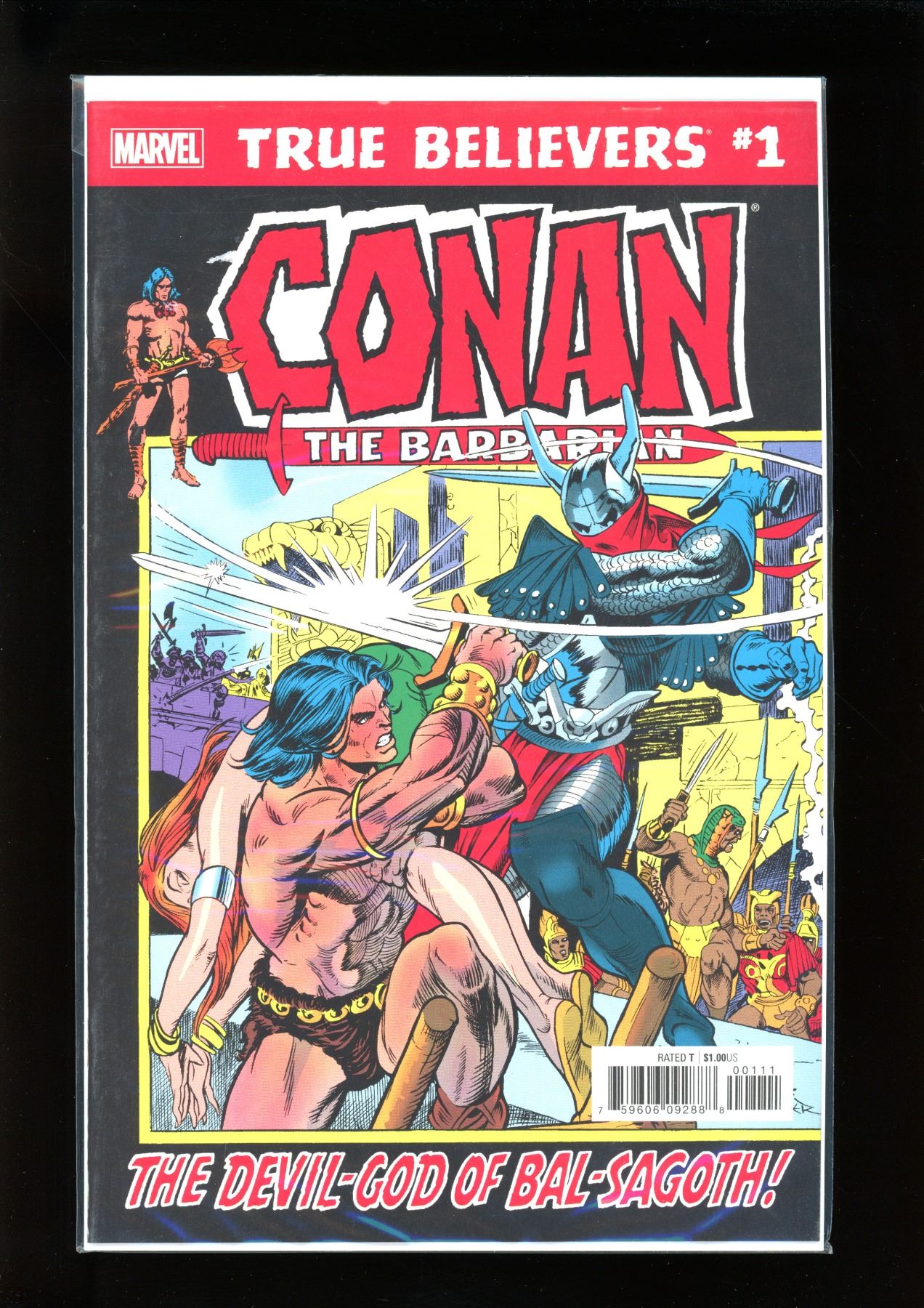 Marvel True Believers #1 Conan The Barbarian The Devil-God Of Bal ...