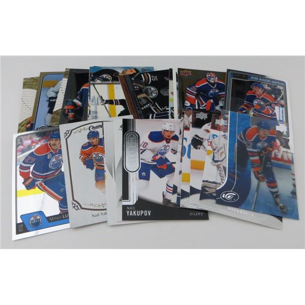 25 Various Edmonton Oilers Hockey Cards