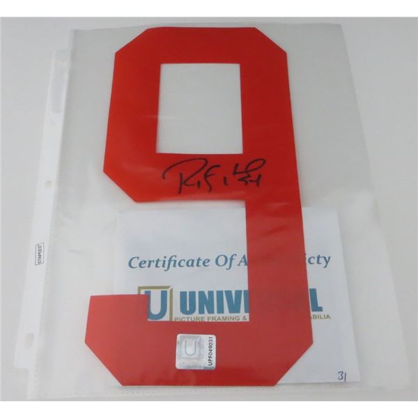 Ryan Smyth Edmonton Oilers Autographed Jersey Number #9 With ...