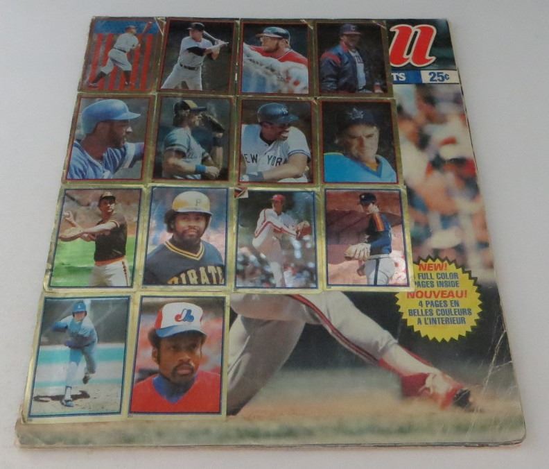 Vintage 1982 Panini Baseball Sticker Book Complete