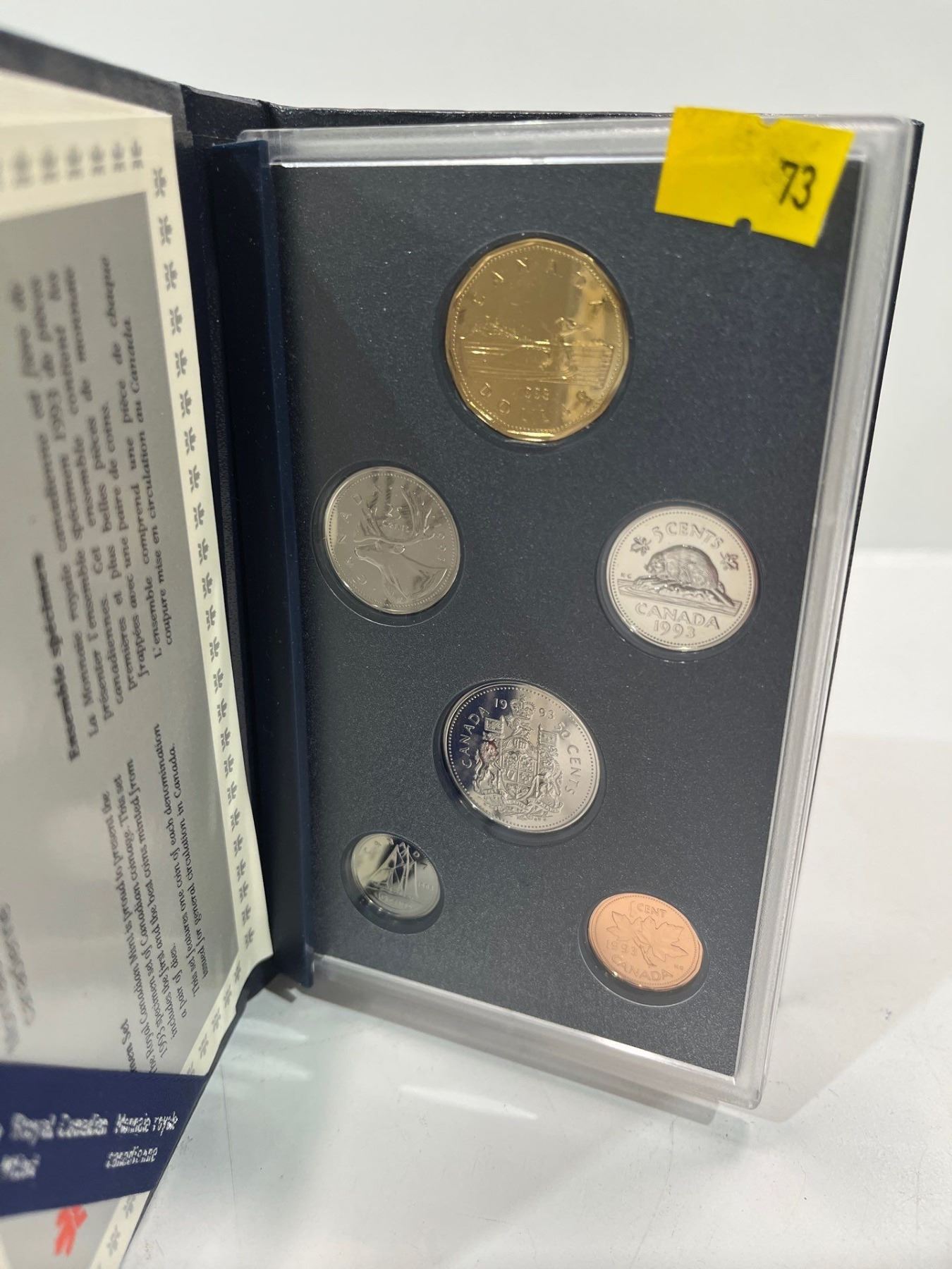 1990 Canadian Coin Specimen Set - Beck Auctions Inc.