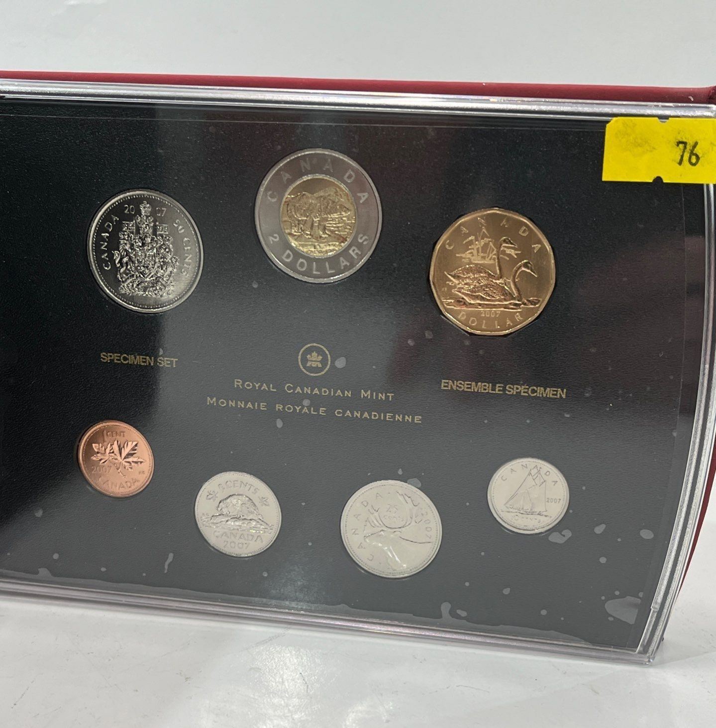 2007 Canadian Coin Specimen Set - Beck Auctions Inc.
