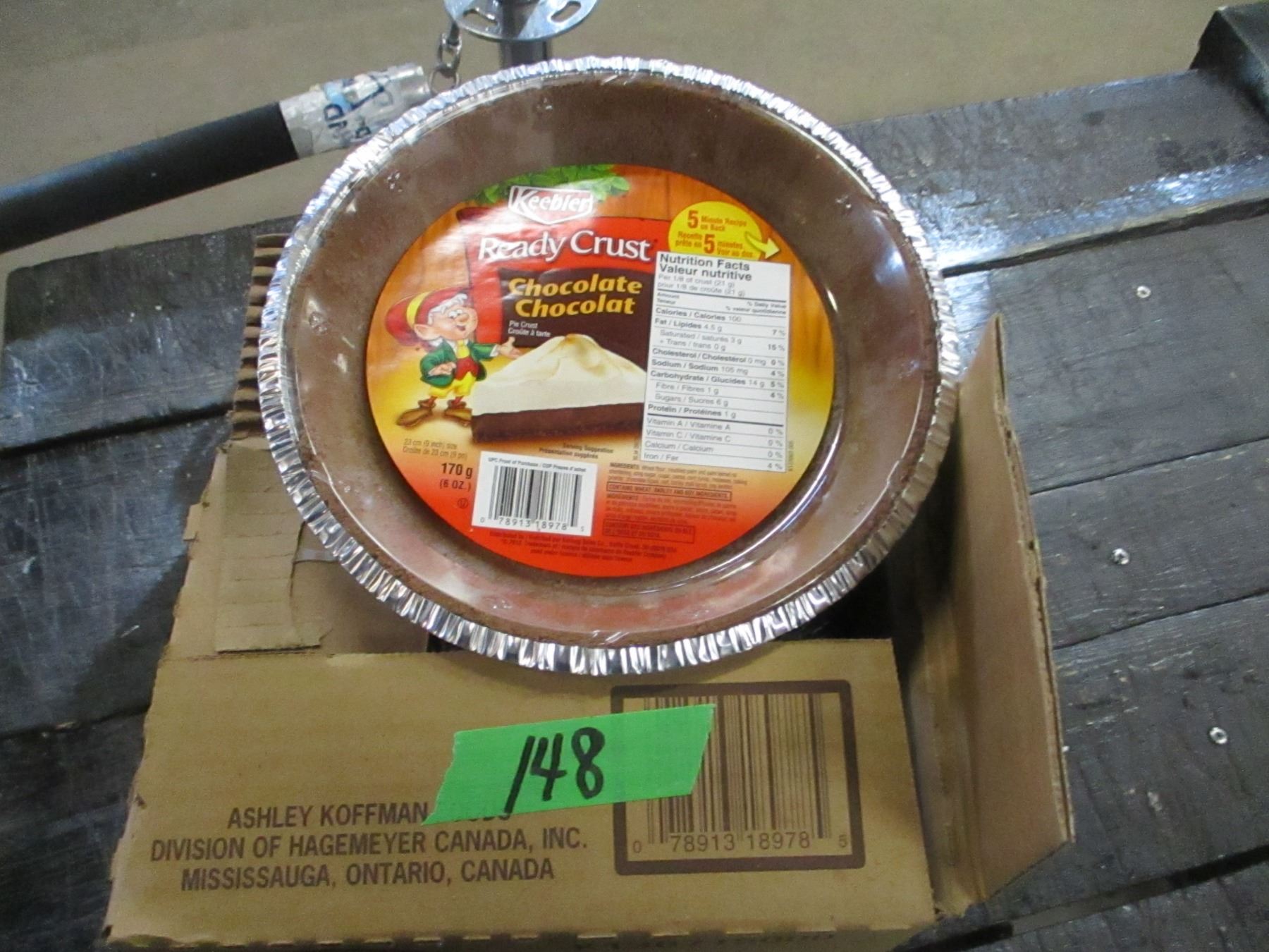 FREIGHT DAMAGE (AS IS): READY MADE PIE CRUST (12) - CASE