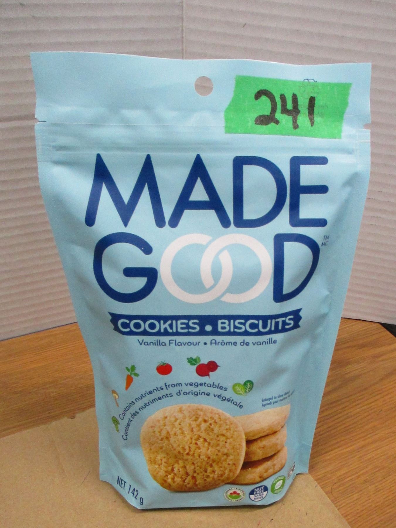 SHELF PULLS (AS IS): MADE GOOD COOKIES (142G) - BOX