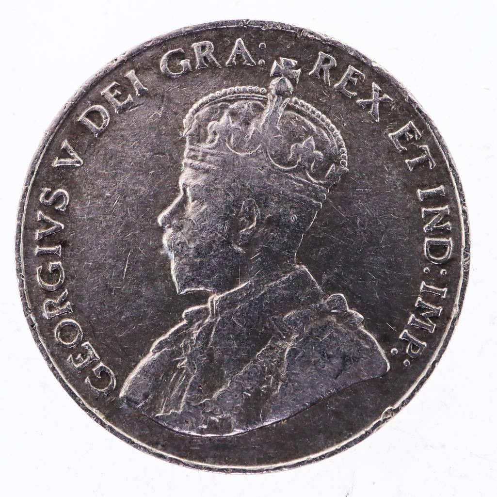 Canada 1925 Nickel Key Date