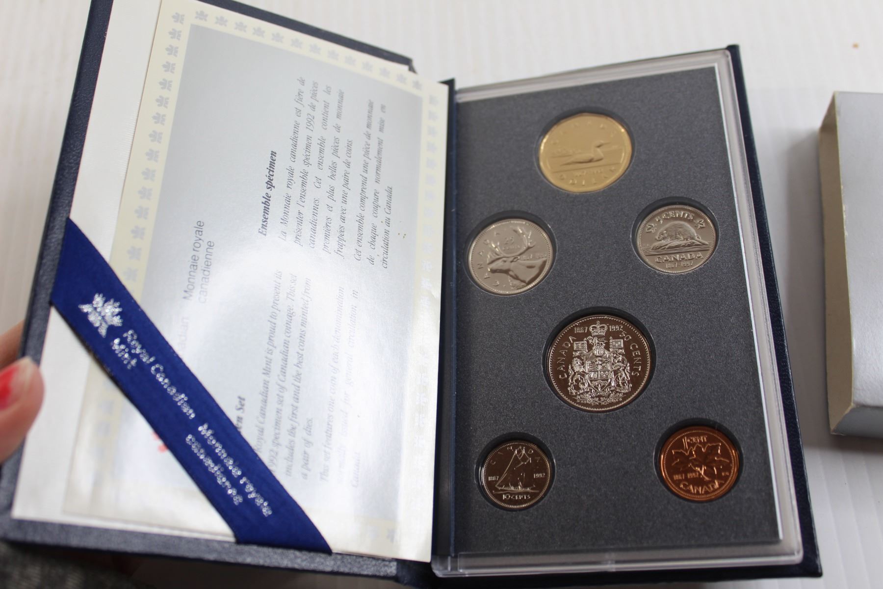 1992 Canadian Royal Mint Specimen Coin Set - Bodnarus Auctioneering